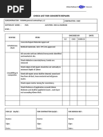 CHECKLIST - Post Tensioning of Slab | PDF
