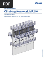 Loading Platform DOKA | PDF | Scaffolding | Safety
