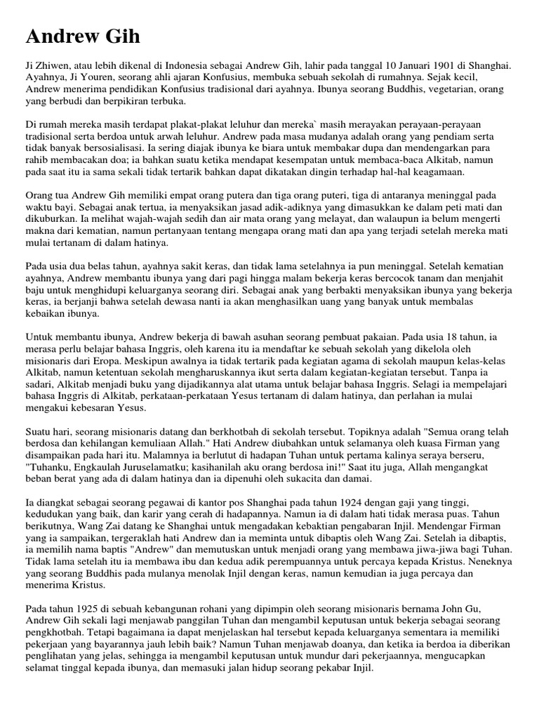 Andrew Gih | PDF
