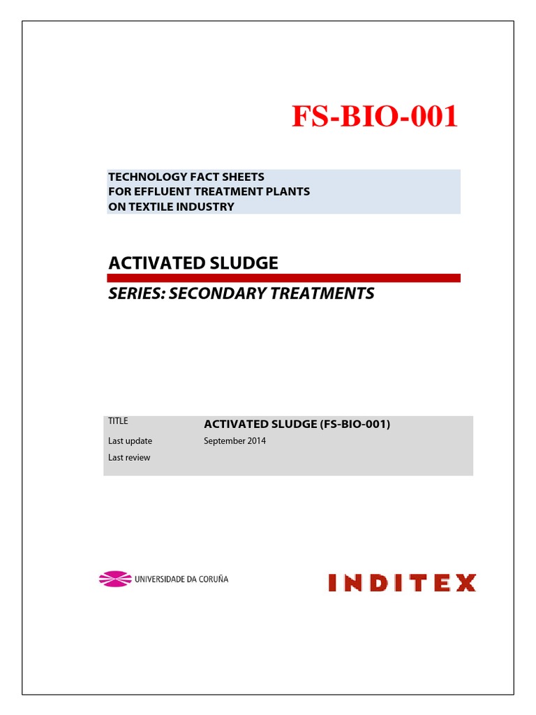 Activated Sludge | PDF | Septic Tank | Sewerage
