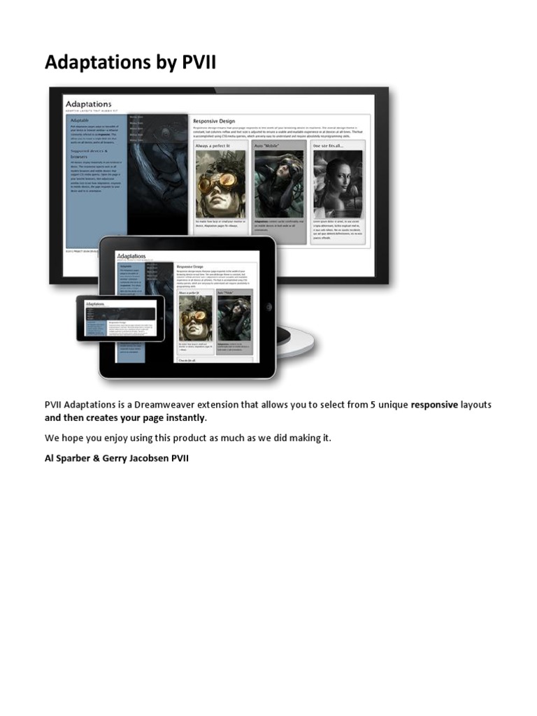 P 7 Adaptations | PDF | Cascading Style Sheets | Responsive Web Design