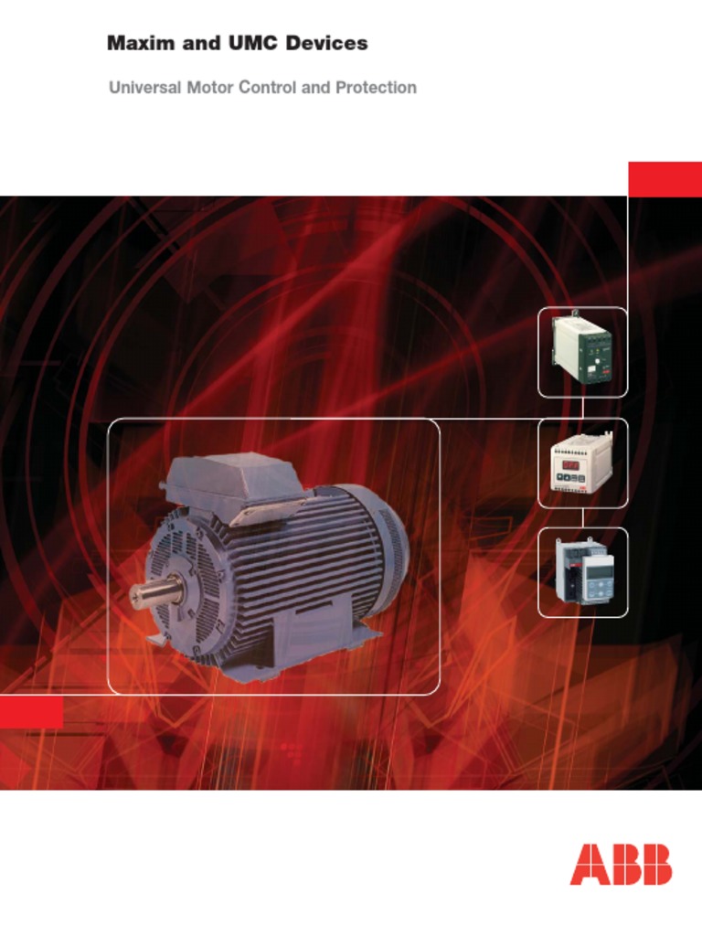 UMC Universal Motor Control and Protection ABB 2005 | PDF | Electrical ...