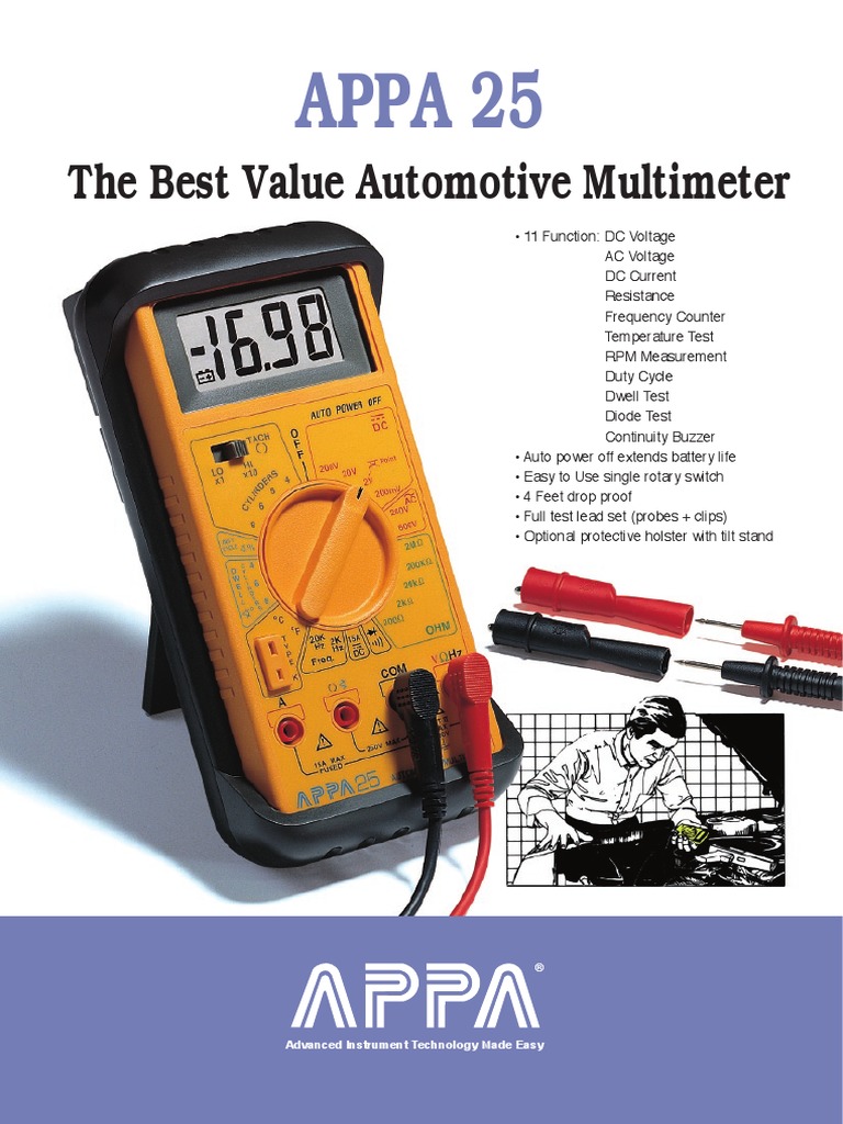 Manual Appa 25 | PDF | Power Supply | Electrical Engineering
