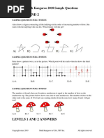 Math Kangaroo Practice Problems (Grades 1-8) | PDF | Geometry ...