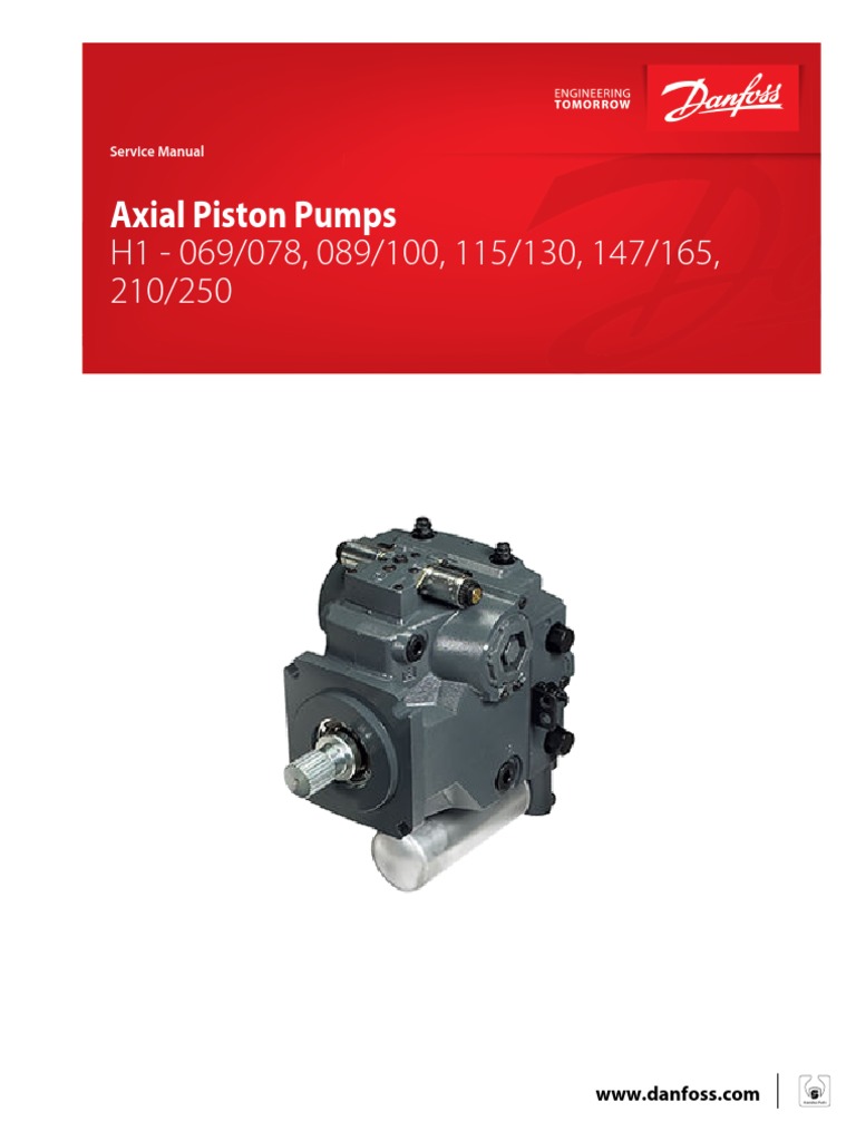 Danfoss H1P 069-H1P 250 Axial Piston Single Pumps Service Manual | PDF ...