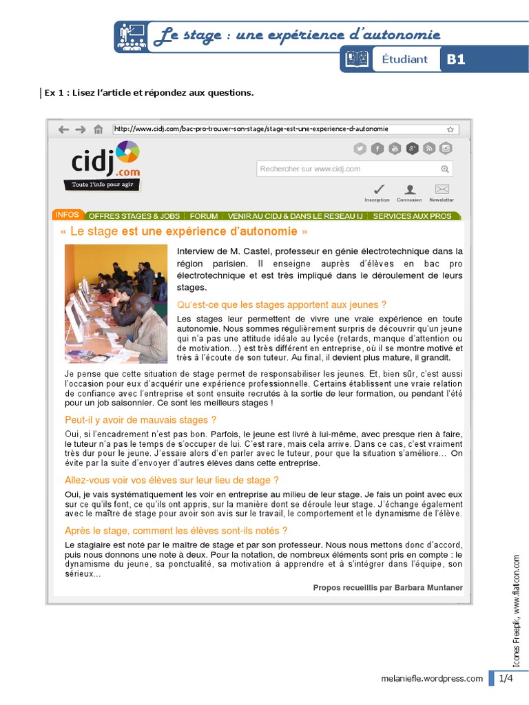 Fle Ce Stage | PDF | Motivation | Motivant