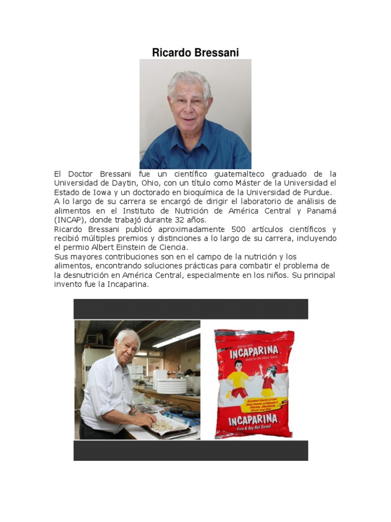 Ricardo Bressani | PDF