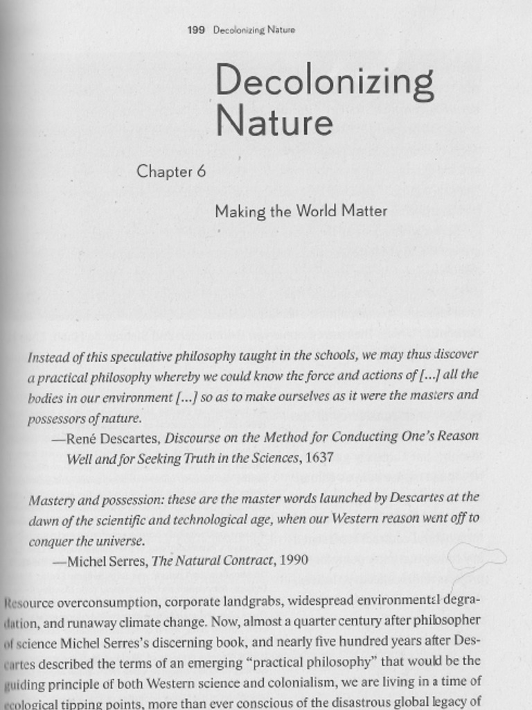 DEMOS T J Decolonizing Nature Capter Six | PDF