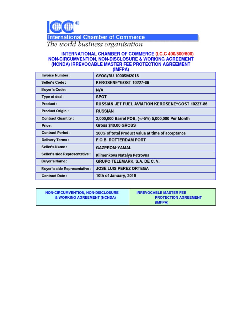 Yamal NCND IMFPA DE JP54 - 17 DICIEMBRE CONTRATO | PDF | Arbitration | Financial Transaction