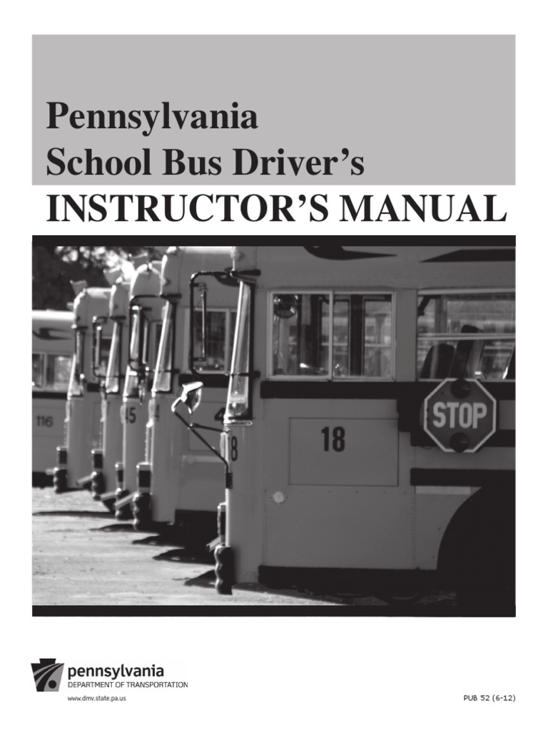 Pub 52 | PDF | School Bus | Driving