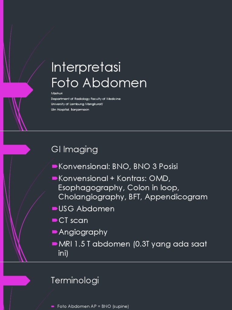 Interpretasi BNO | Download Free PDF | Crohn's Disease | Gastroenterology