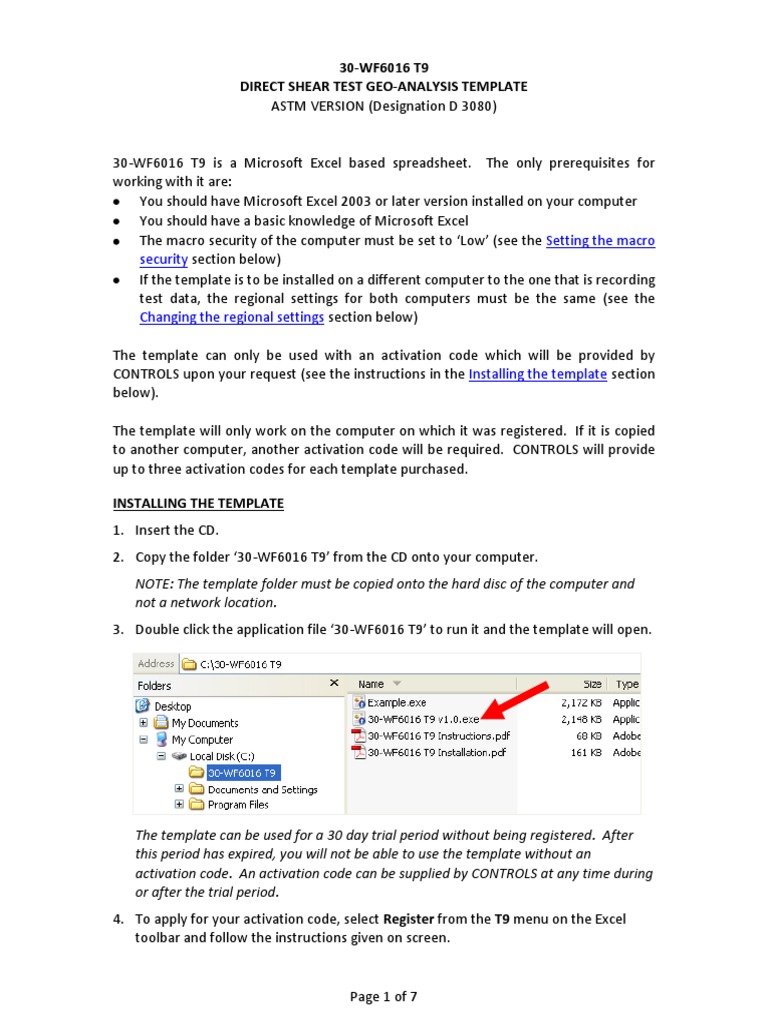 30-WF6016 T9 Installation | PDF | Microsoft Excel | Macro (Computer Science)