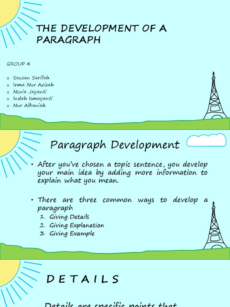 Development of Paragraph | PDF | Question