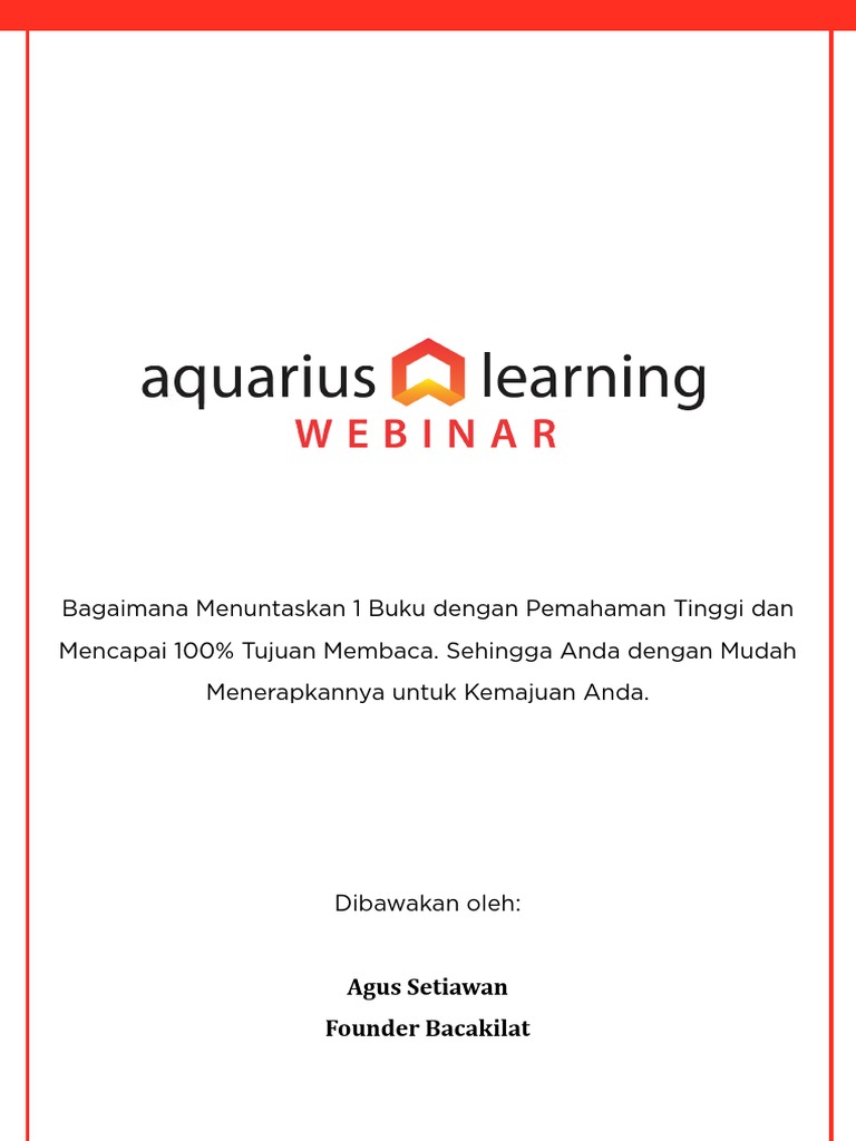 MODUL Webinar Bacakilat | PDF