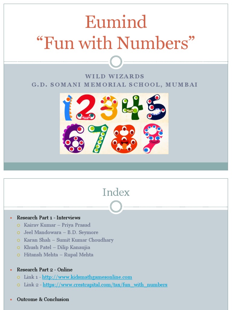 Eumind | PDF | Teaching Mathematics | Teachers