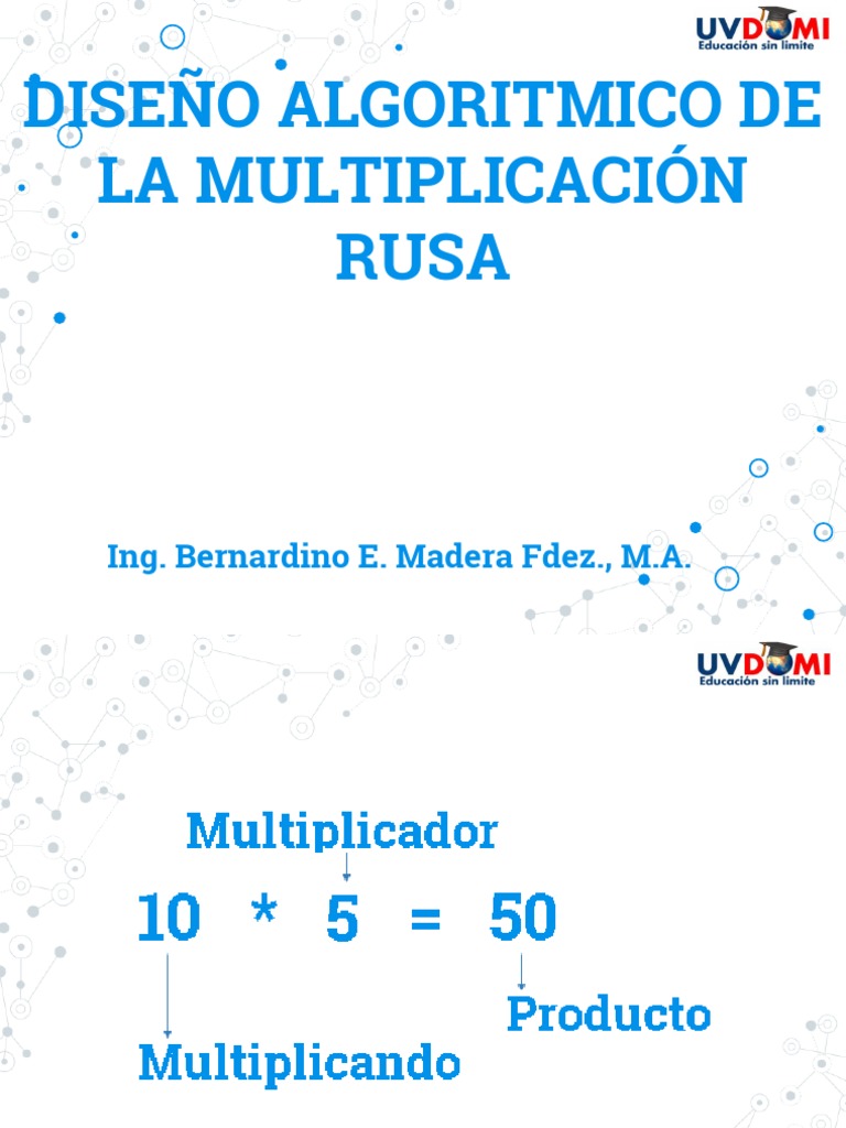 Multiplicacion Rusa | PDF | Matemáticas Aplicadas | Lógica matemática