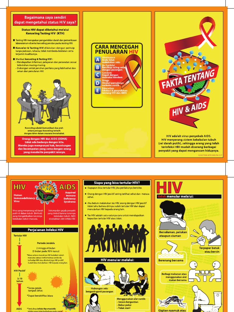 Leaflet Hiv | PDF
