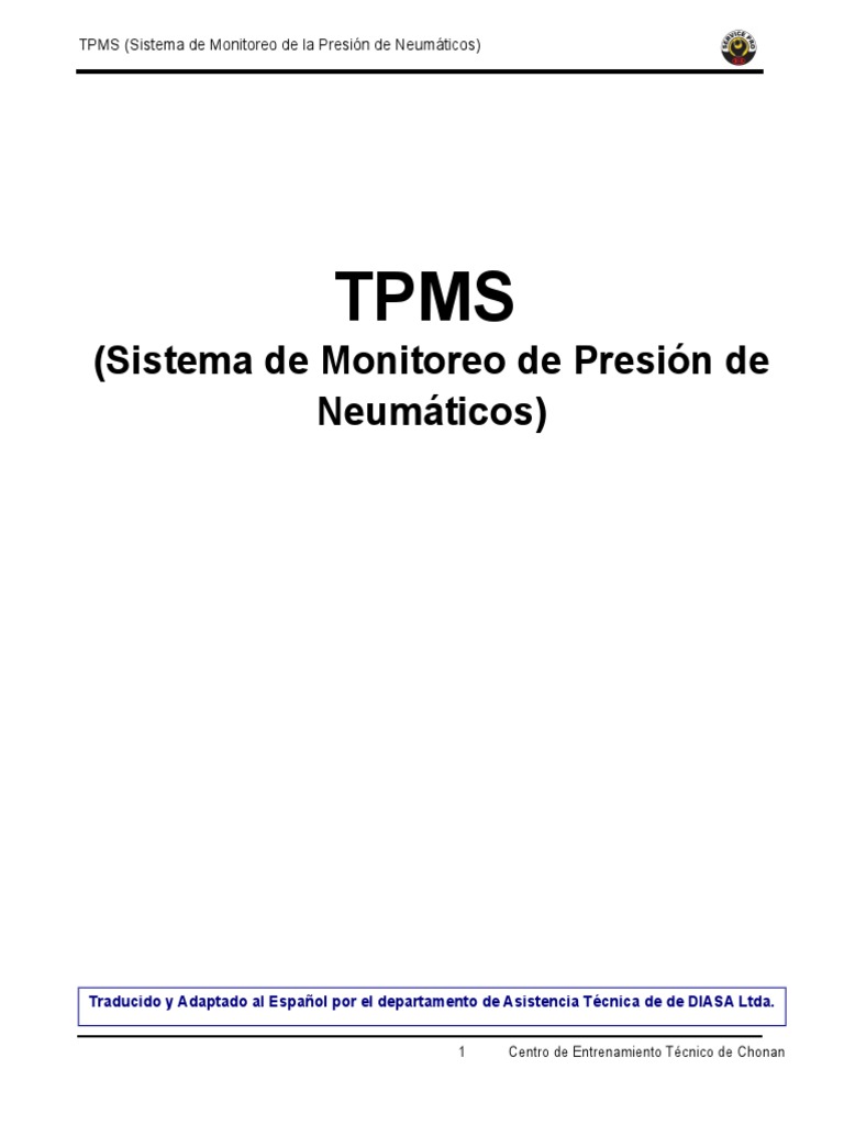 Guía Completa del Sistema TPMS | PDF | Neumático | Presión