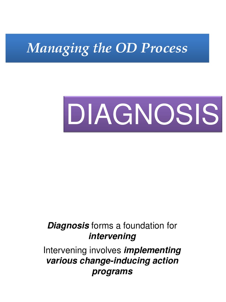 Managing The OD Process | PDF | Strategic Management | System