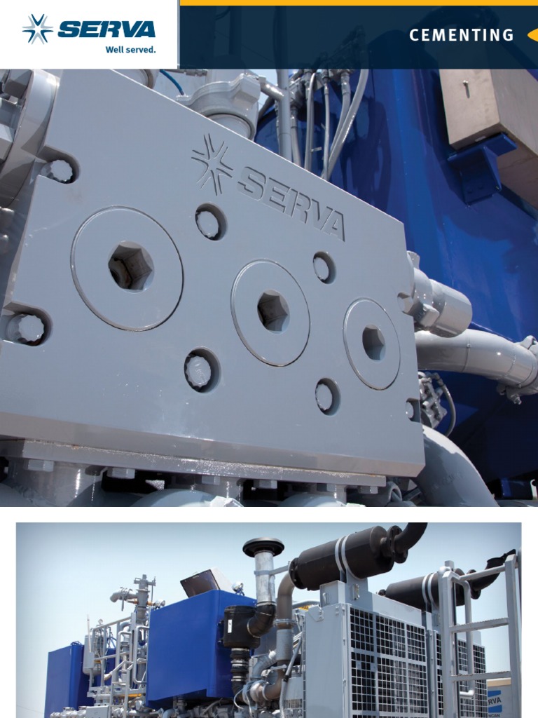 Serva Cementing 113015 LR Pages PDF | PDF | Horsepower | Pump