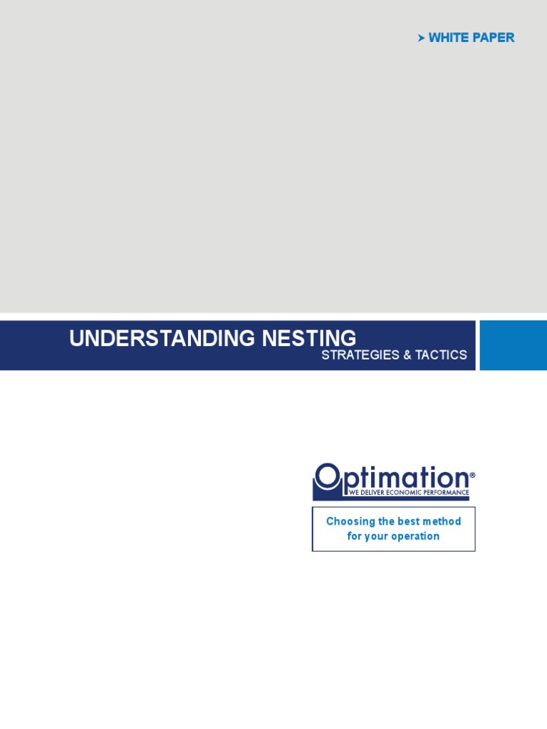 Understanding Nesting: White Paper | PDF | Automation | Computing And ...