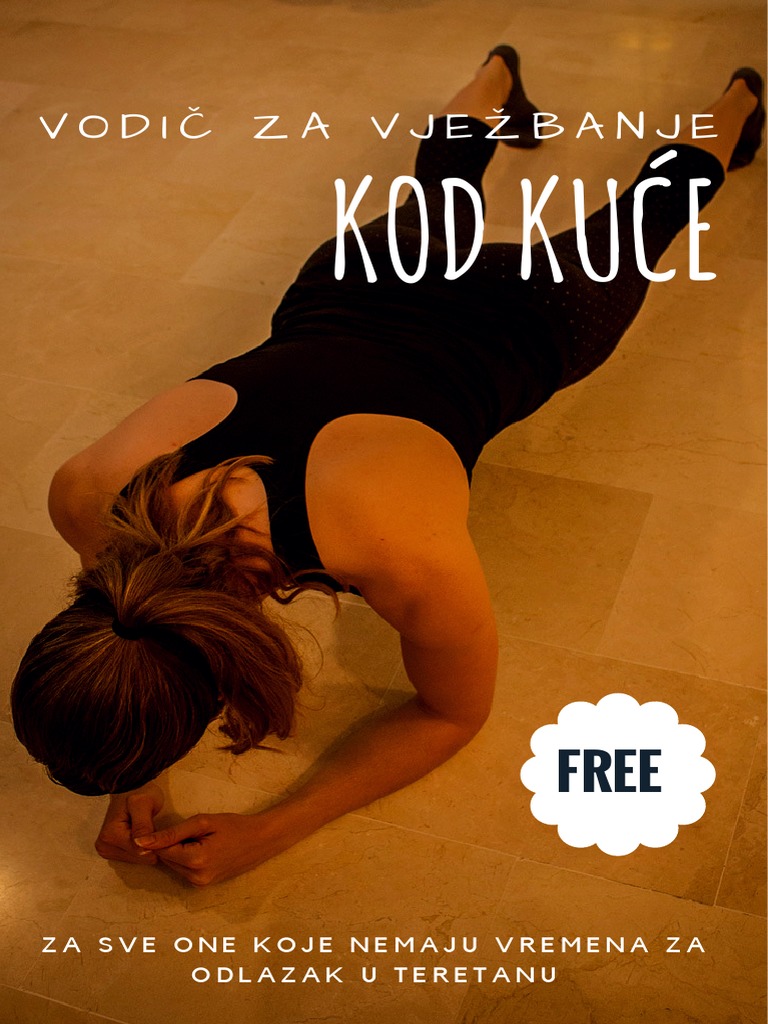 Vodic Za Vjezbanje Kod Kuce | PDF