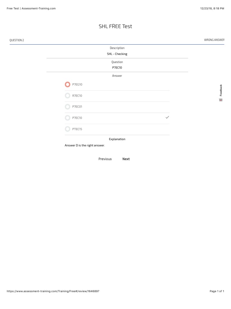 Free SHL Practice Test Questions and Answers | PDF | Deductive ...