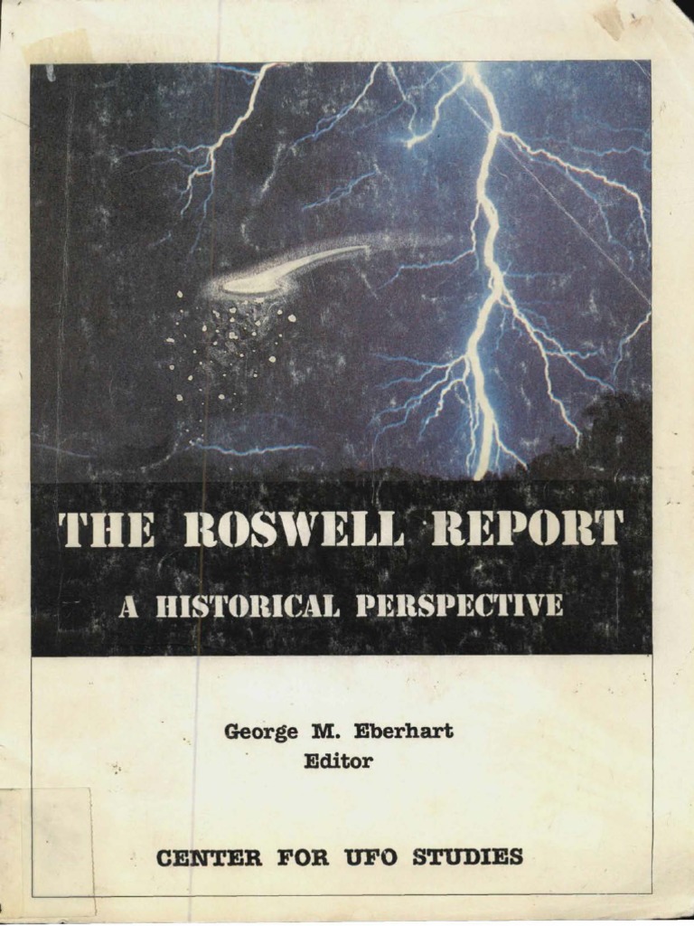 1991-The Roswell Report (CUFOS) | Director Of Central Intelligence ...