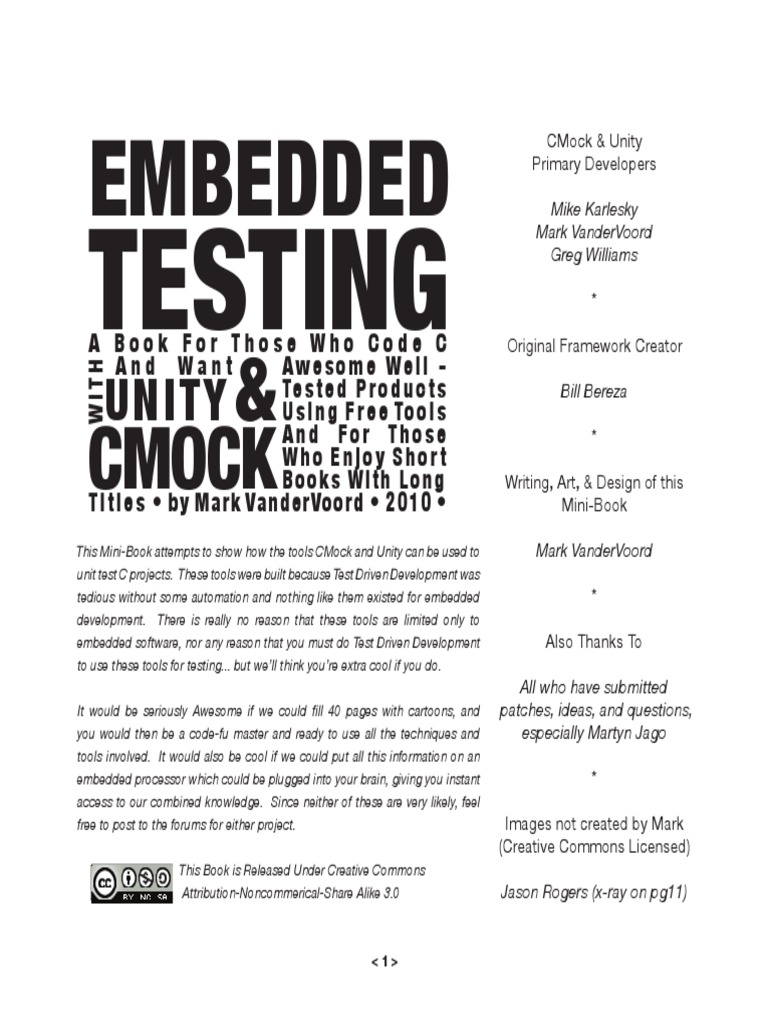 Embedded Testing With Unity and Cmock | PDF | Computer Programming ...