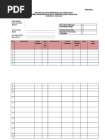 Borang Penetapan Target SPM | PDF