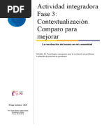 Actividad Integradora Fase 2: Diagnóstico. Causas y Consecuencias | PDF | Residuos | Naturaleza