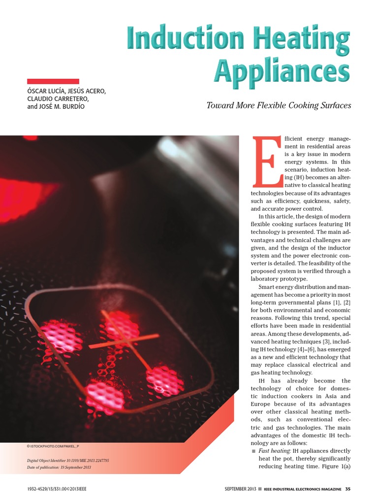 Induction Cooking | PDF | Inductor | Electromagnetism