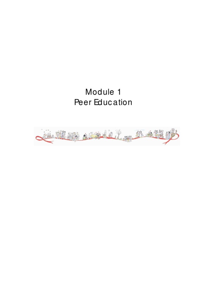 Peer Education Strategies and Applications | PDF | Social Group ...
