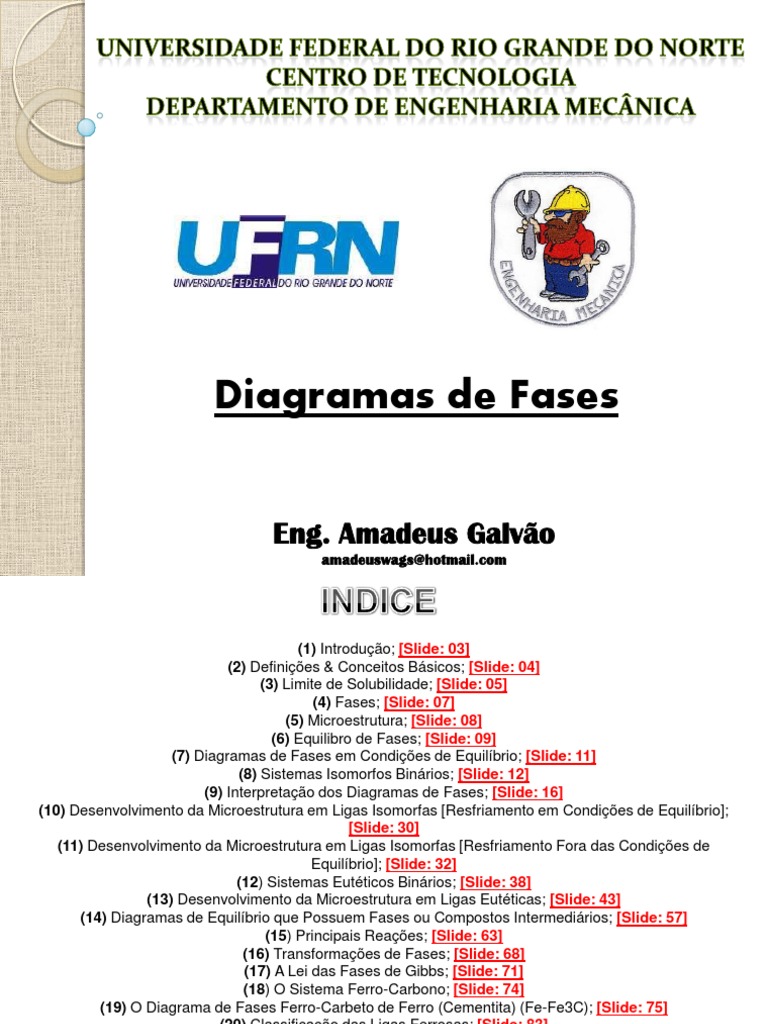 Diagrama de Fases PDF | Download grátis PDF | Diagrama de fase | Solução