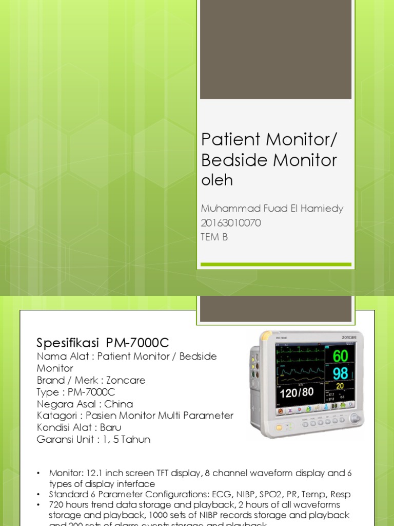 Patient Monitor | PDF