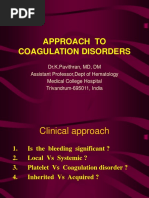 Coagulation Study Interpretation Guide | PDF | Coagulation | Medicine