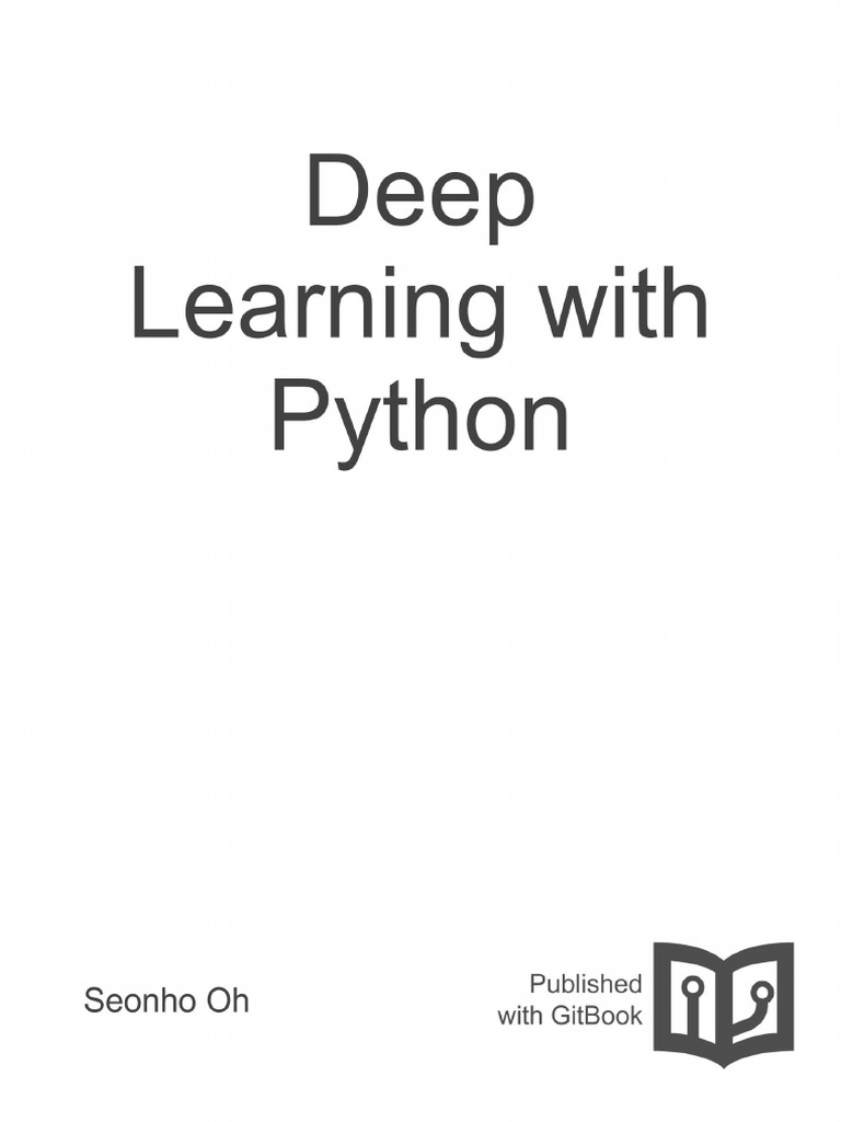 Deep Learning With Python Pdf