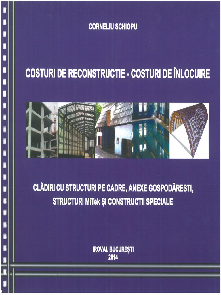 Costuri de Reconstructie-Costuri de Inlocuire-Cladiri Cu Structuri Pe ...