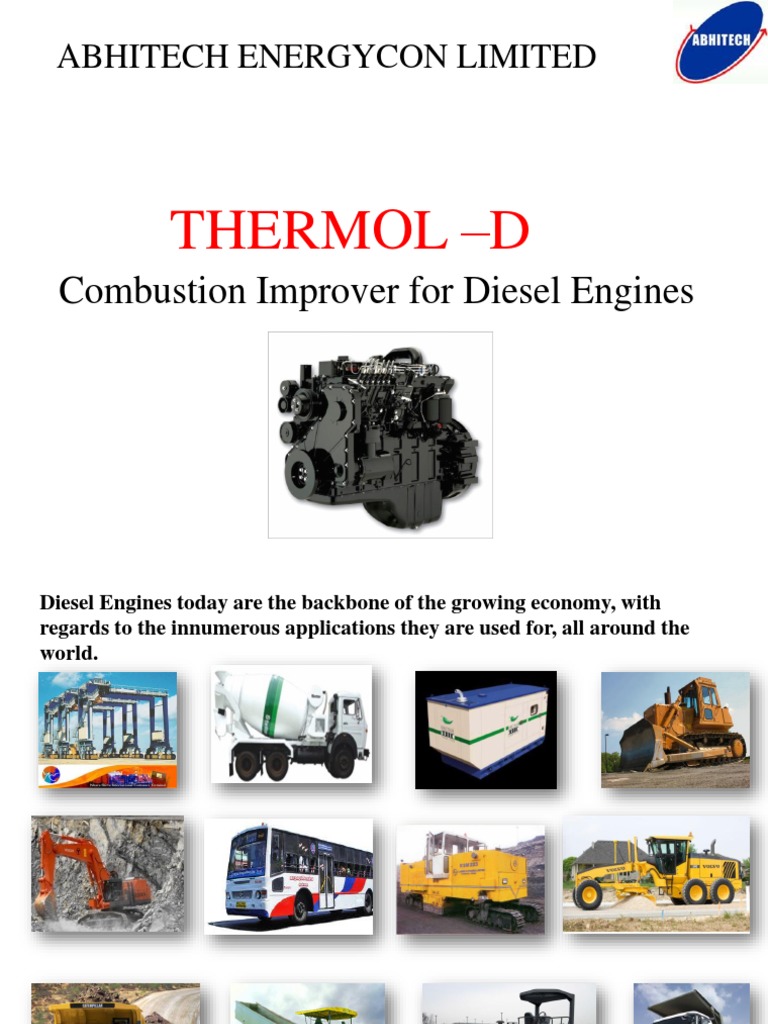 Thermol D | PDF | Diesel Engine | Combustion