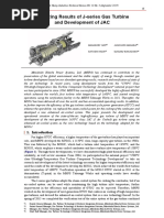 Mhps Gas Turbine m501j m701j | PDF | Gas Turbine | Turbine