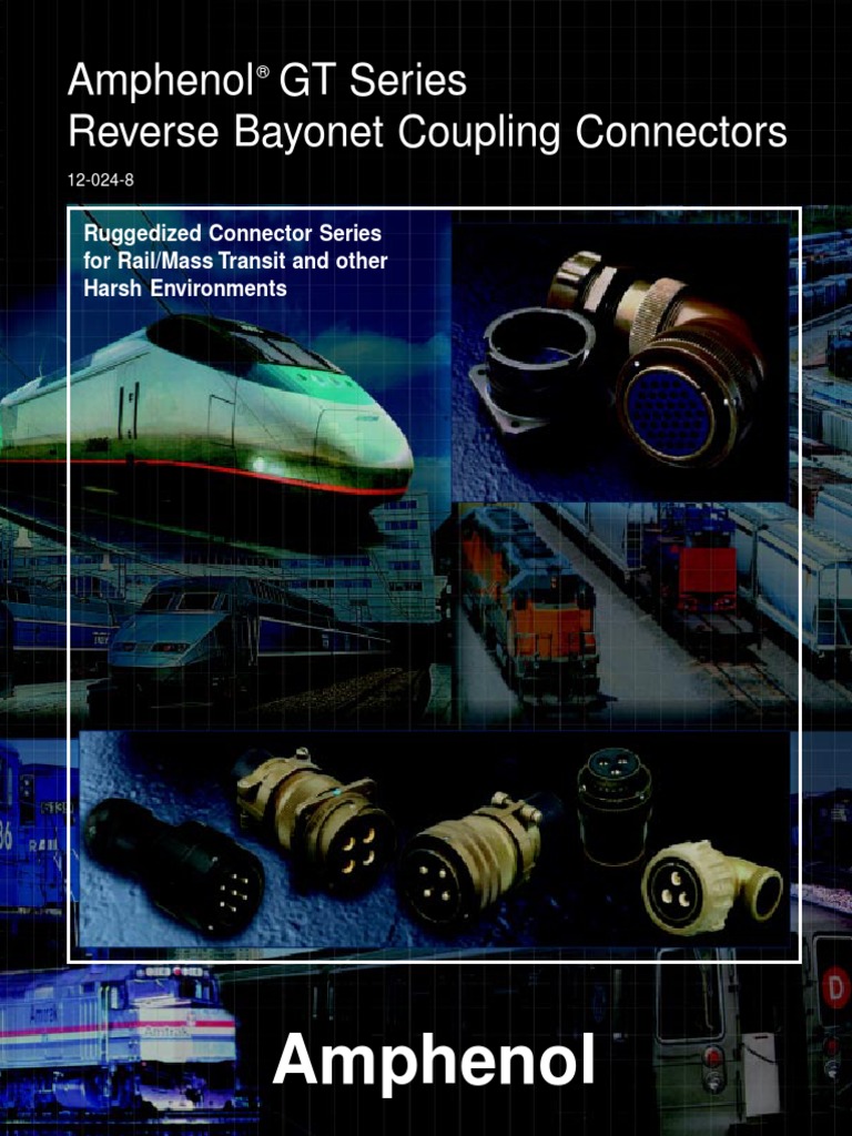 Amphenol GT Connectors PDF | PDF | Electrical Connector | Manufactured ...