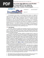 MHPS M501J/M701J Gas Turbine Overview | PDF | Gas Turbine | Turbine