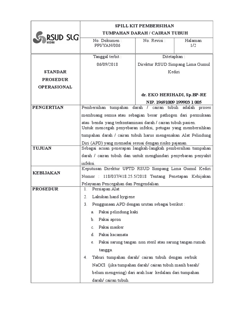 Spo Ppi SLG - Spill Kit | PDF