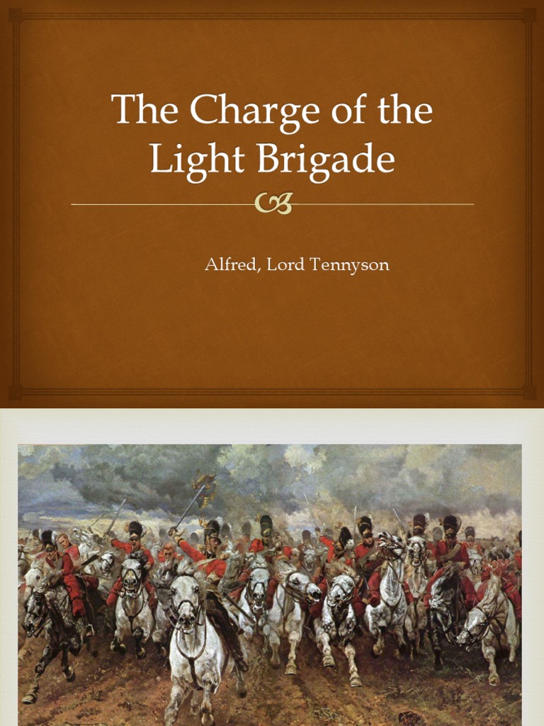The Charge of The Light Brigade PP | PDF | Cavalry | Cannon