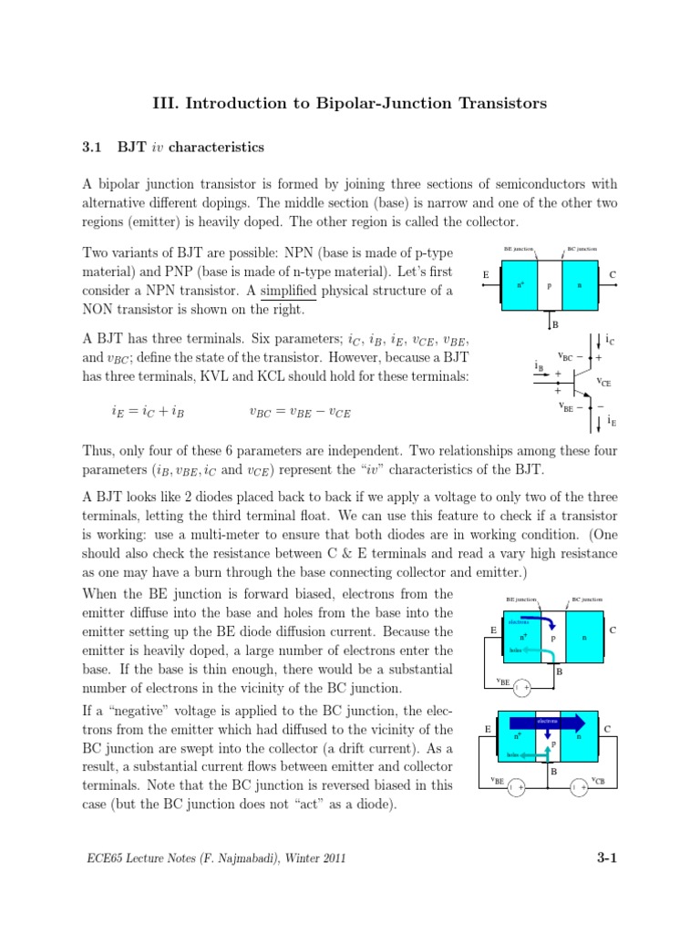 Bipolar-Junction Tranzistor | PDF | Bipolar Junction Transistor | Transistor