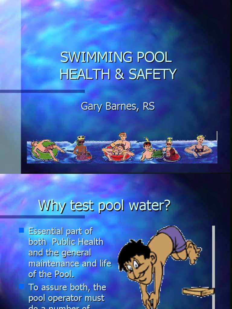 Swimming Pool Health & Safety | PDF | Swimming Pool | Diarrhea