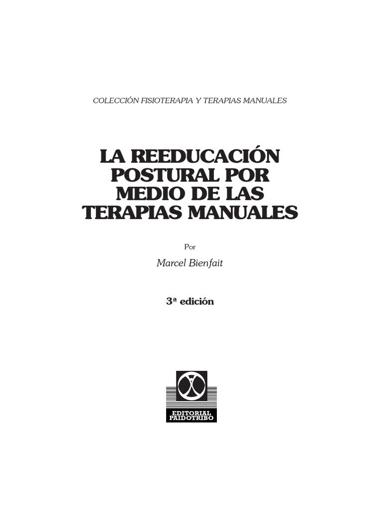 La Reeducacion Postural A Traves de Las Practicas Manuales PDF | PDF ...