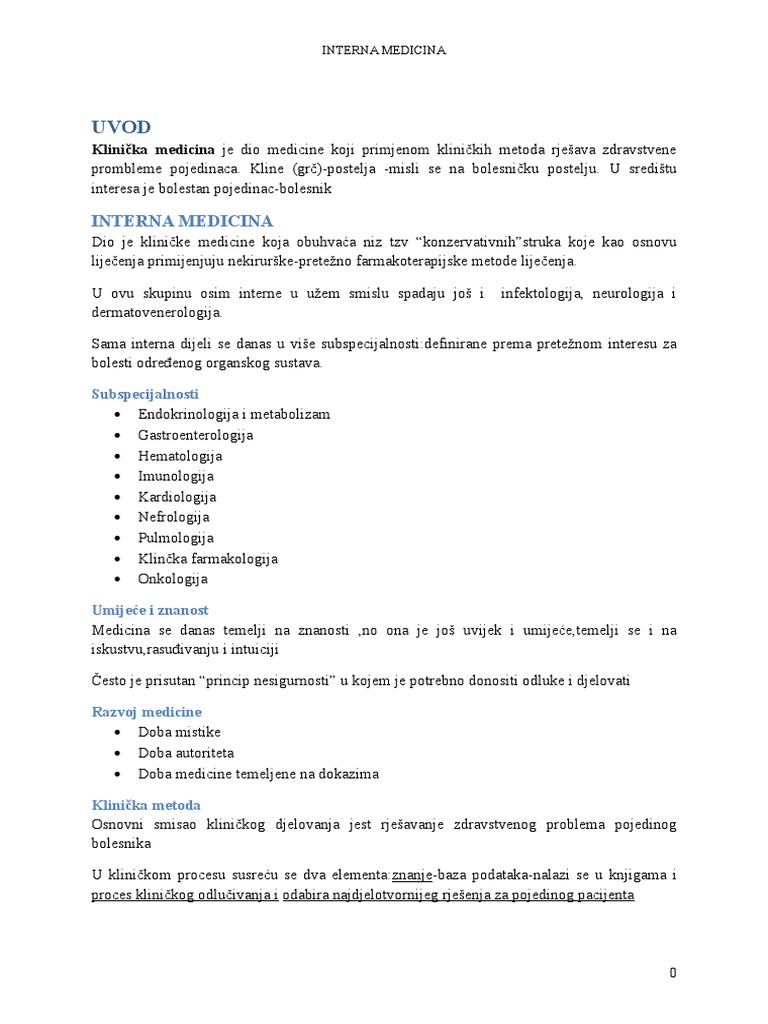 Interna Medicina | PDF