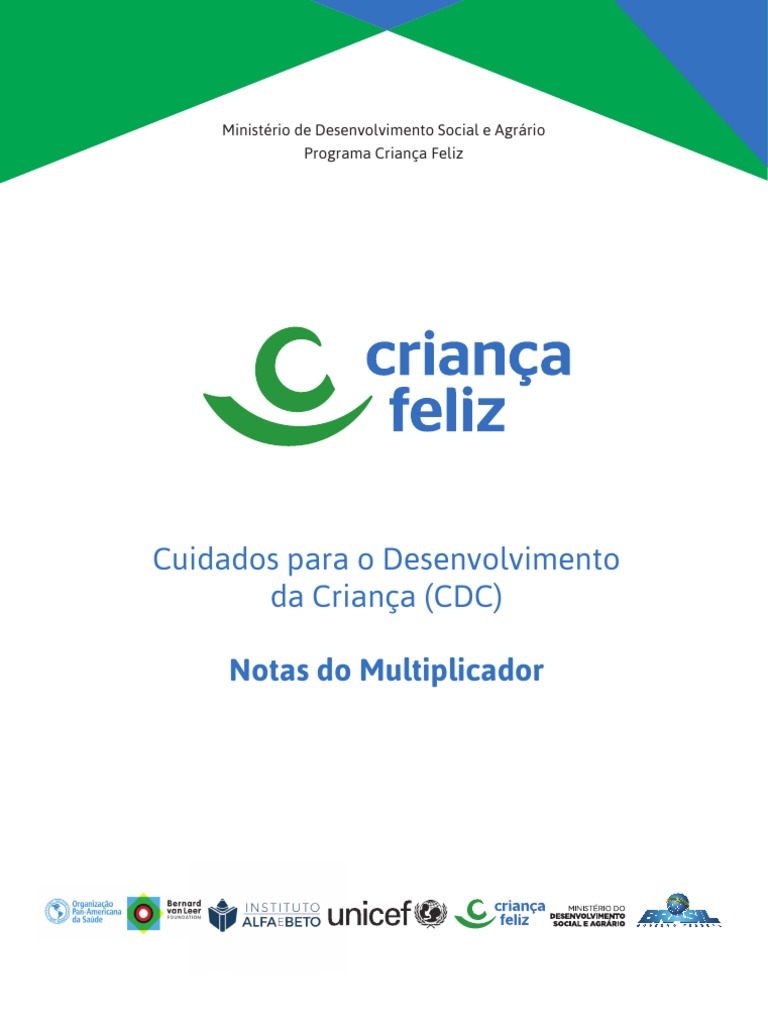 Cuidados para CDC - PCF | PDF | Brinquedos | Desenvolvimento profissional