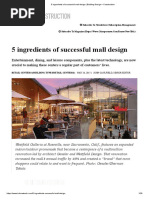 The Art of Mall Management | PDF | Shopping Mall | Brand
